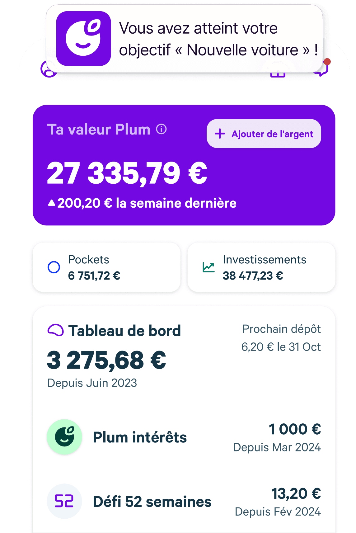 Votre argent, votre futur | Plum