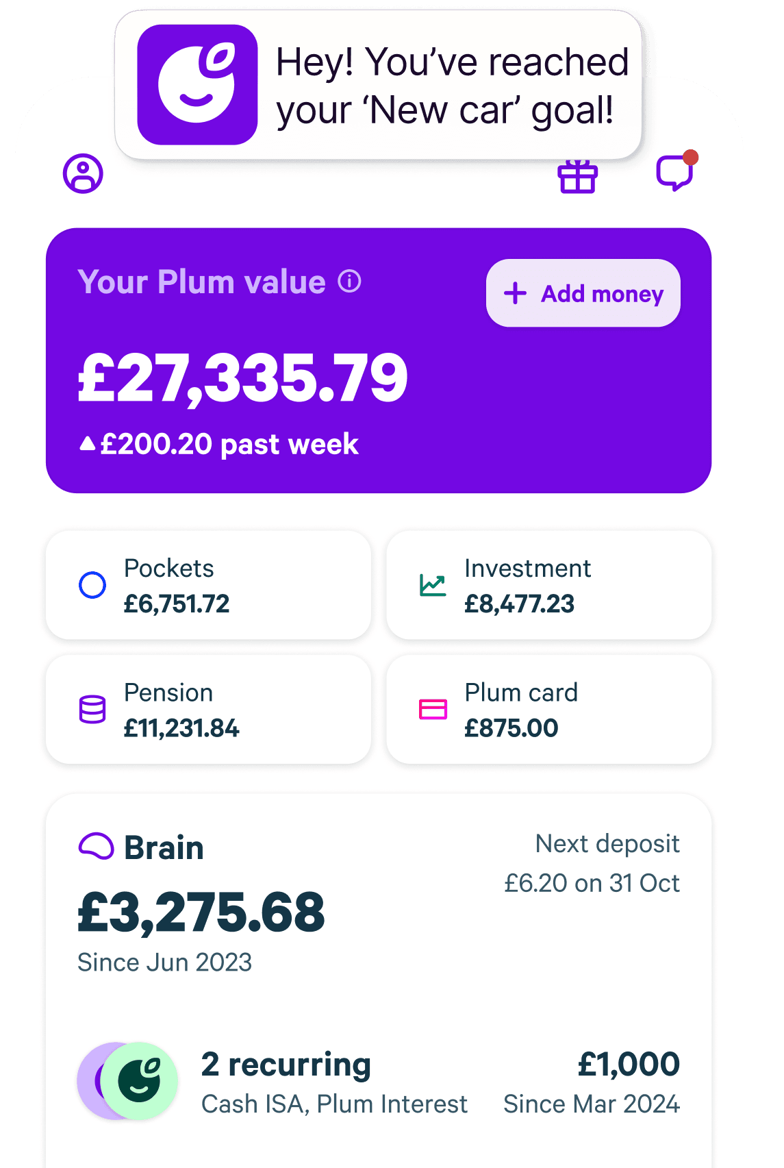 Money for life | Plum